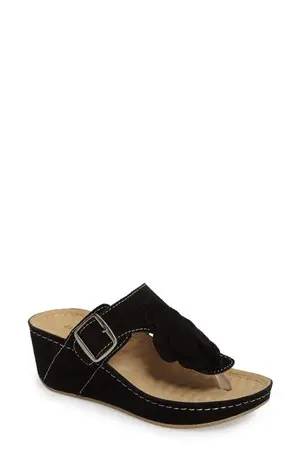 DAVID TATE Platform Wedge Sandal