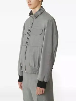 LANVIN Zip-up Jacket With Chest Pockets