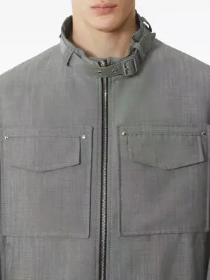 LANVIN Zip-up Jacket With Chest Pockets