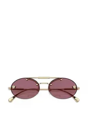 Versace Oval-frame Sunglasses