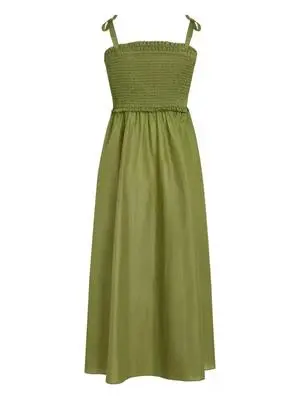 Karl Lagerfeld Signature Beach Dress - Green
