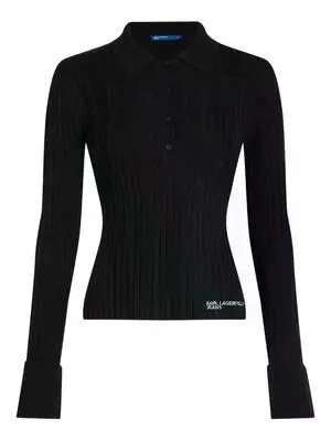 Karl Lagerfeld Ribbed Tops