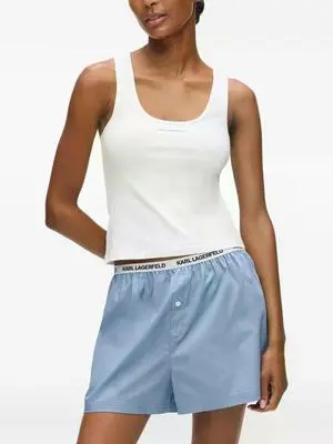 Karl Lagerfeld Logo-detailing Pajamas