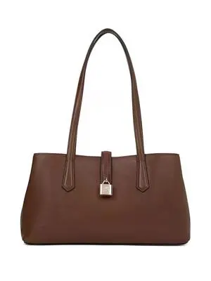 Karl Lagerfeld K/autograph Padlock Tote - Brown