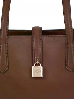 Karl Lagerfeld K/autograph Padlock Tote - Brown