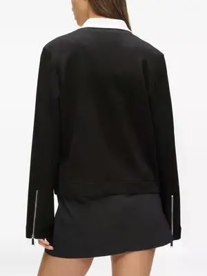 Karl Lagerfeld Zip-up Collar Jacket