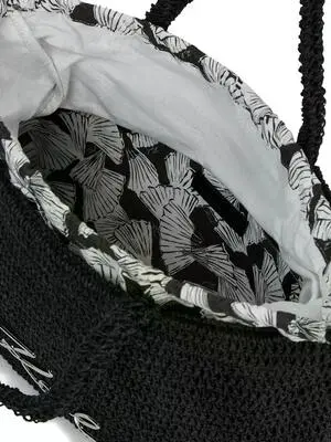Karl Lagerfeld K/signature Crochet Beach Bag