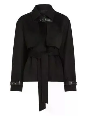 Karl Lagerfeld Belted-waist Jacket