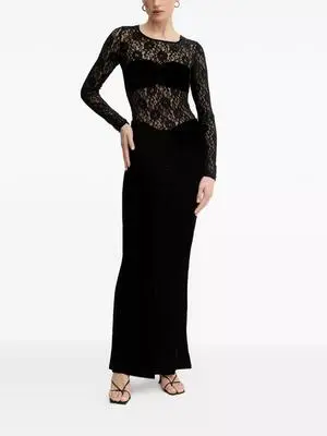 Bardot Helenie Velour Maxi Dress