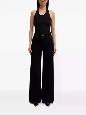 Vetements Halterneck Sleeveless Top - Black