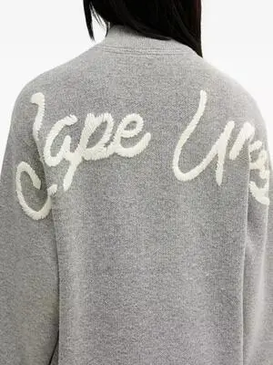 AAPE BY *A BATHING APE Moonface Half-zip Knit Sweater