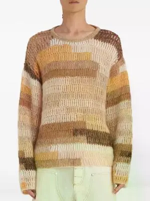 ÉTUDES STUDIO Patchwork Knitwear