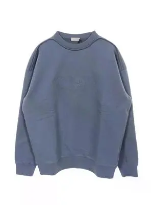 Dior Stone Island Vintage Logo Embroidery Sweatshirt - Blue