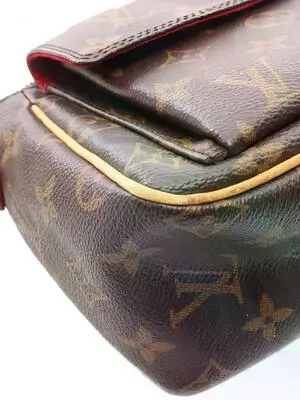 LOUIS VUITTON 2005 Monogram Leather Shoulder Bag