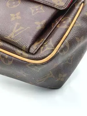 LOUIS VUITTON 2005 Monogram Leather Shoulder Bag