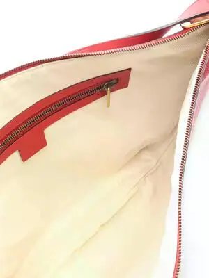 Gucci 2000s Logo Leather Shoulder Bag