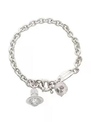 VIVIENNE WESTWOOD Circe Chain Bracelet - Silver