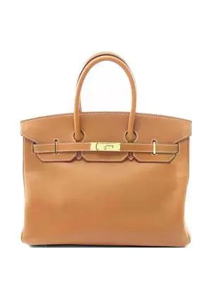 Hermès 2007 Birkin 35 Top Handle Tote Bag - Neutrals