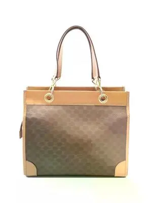 Celine 2000s Macadam Canvas Tote Bag