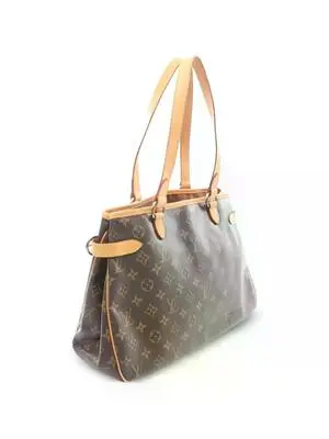 LOUIS VUITTON 2005 Monogram Leather Tote Bag