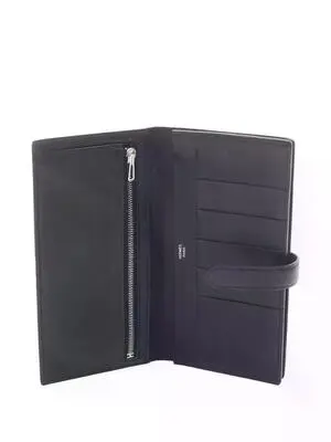 Hermès 2023 Béarn Bi-fold Leather Wallet - Black