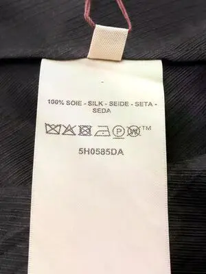 Hermès 2000s Lavallière V-neck Mini Dress