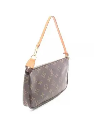 LOUIS VUITTON 2000s Pochette Accessoires Monogram Shoulder Bag