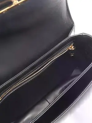 Celine 2010s Triomphe Leather Shoulder Bag