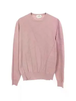 Hermès Crew Neck Long Sleeve Sweater - Pink