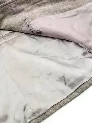Hermès Tailored Wool Jacket With Notched Lapel And Flap Pockets