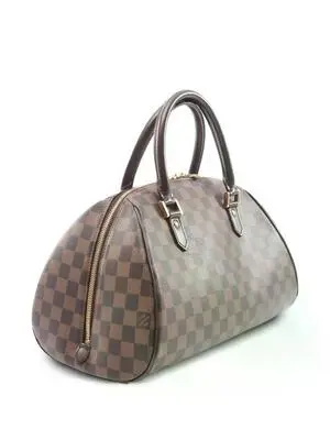 LOUIS VUITTON 2002 Check Top Handle Handbag