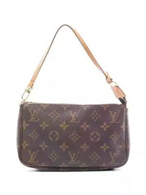 LOUIS VUITTON 2002 Pochette Accessoires Monogram Shoulder Bag