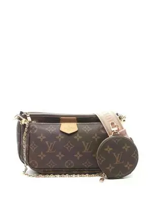 LOUIS VUITTON Charm-detail Cross-body Bag - Brown