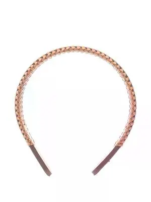 Hermès Grace Braided Headband - Brown