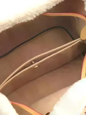 LOUIS VUITTON 1910s Bb Neonoe Monogram Bucket Bag - Brown