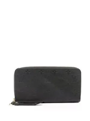 LOUIS VUITTON 2021 Monogram Empreinte Leather Wallet - Black