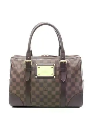 LOUIS VUITTON 2009 Berkeley Damier Ebene Tote Bag
