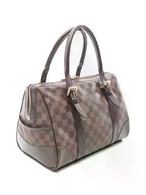 LOUIS VUITTON 2009 Berkeley Damier Ebene Tote Bag
