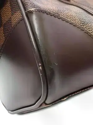 LOUIS VUITTON 2009 Berkeley Damier Ebene Tote Bag