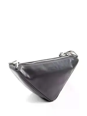 Prada Triangle Leather Shoulder Bag