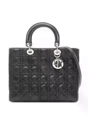 Dior 1910s Lady Quilted Leather Handbag