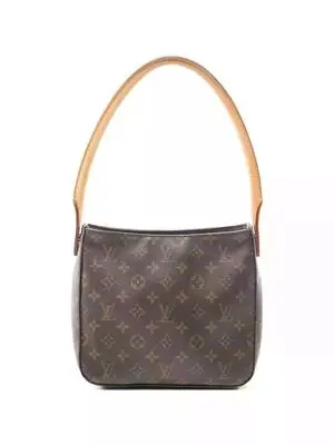 LOUIS VUITTON 2002 Mm Looping Monogram Shoulder Bag