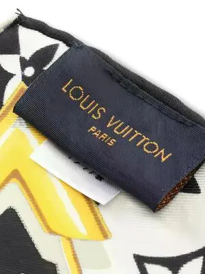 LOUIS VUITTON 2021 Monogram Silk Scarf