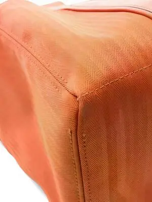 Hermès Acapulco Pm Potiron Chevron Tote - Orange