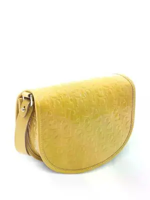 Dior 10s Mini Gallop Oblique Shoulder Bag - Yellow