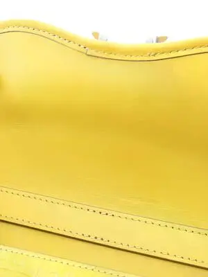 Dior 10s Mini Gallop Oblique Shoulder Bag - Yellow