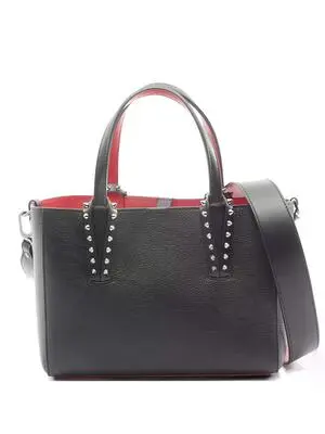 CHRISTIAN LOUBOUTIN 2020s Studded Leather Tote Bag - Black