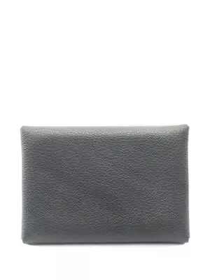 Hermès 2024 Calvi Duo Card Holder - Grey