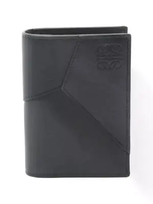 Loewe 2020s Puzzle Bifold Card Case - Black