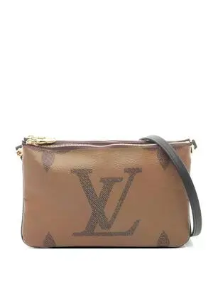 LOUIS VUITTON 2020 Monogram-pattern Double-zip Pochette